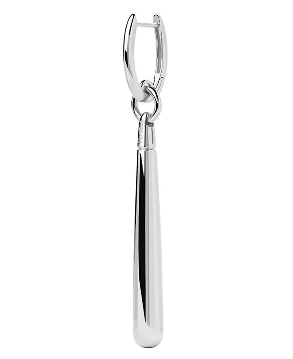 PDPAOLA Supreme Jupiter Single Hoop Earring - Silver