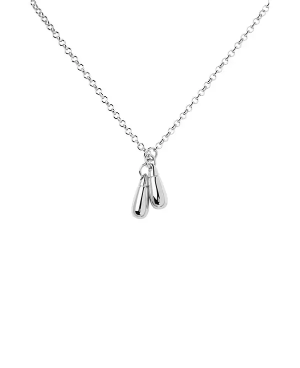 PDPAOLA Tango Chain Necklace - Silver