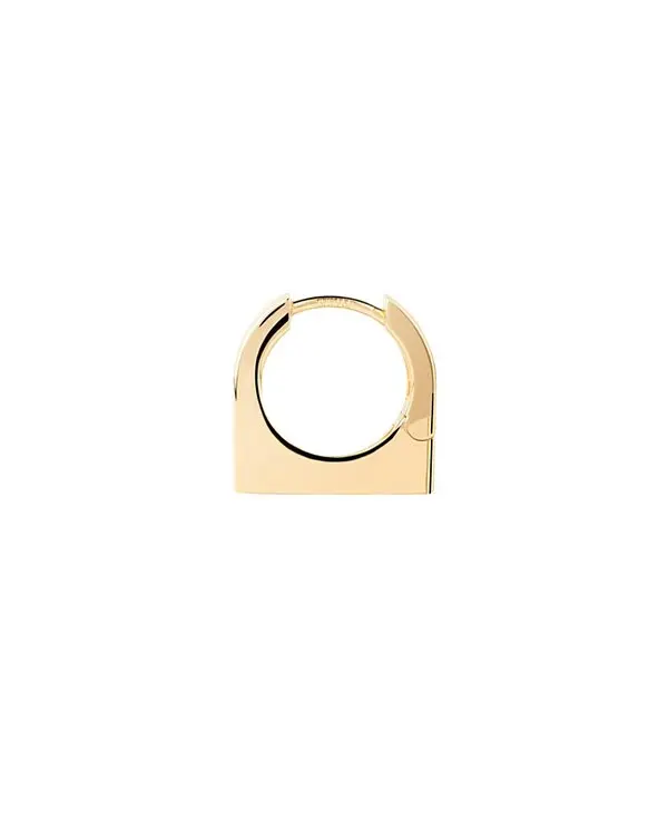 PDPAOLA New York Single Hoop Earring - Gold
