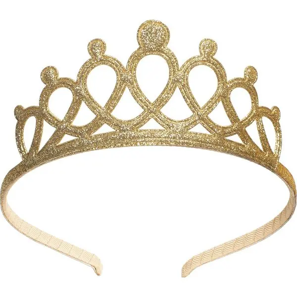 SWEET WINK Tiara Headband - Gold
