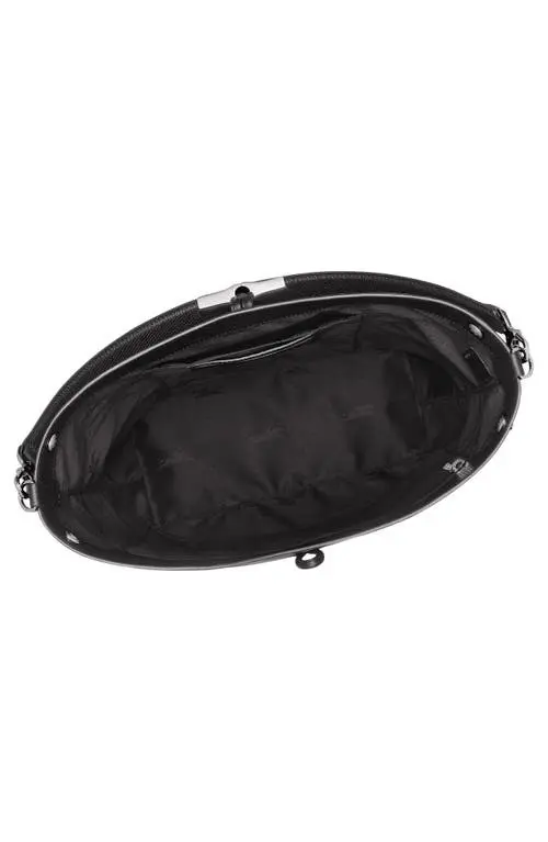 Longchamp Le Roseau Leather Hobo Bag