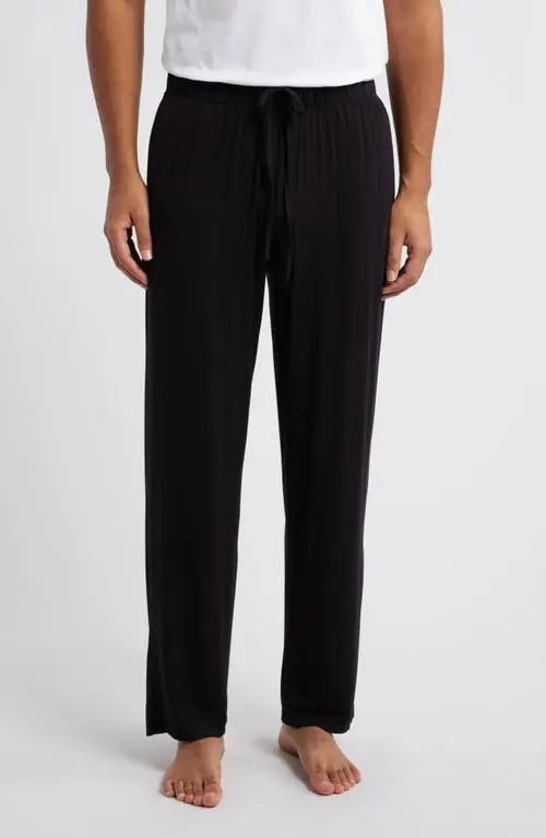 Nordstrom Moonlight Eco Stretch Modal Pajama Pants - Black