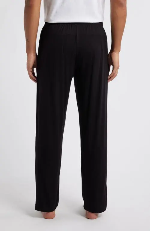 Nordstrom Moonlight Eco Stretch Modal Pajama Pants - Black