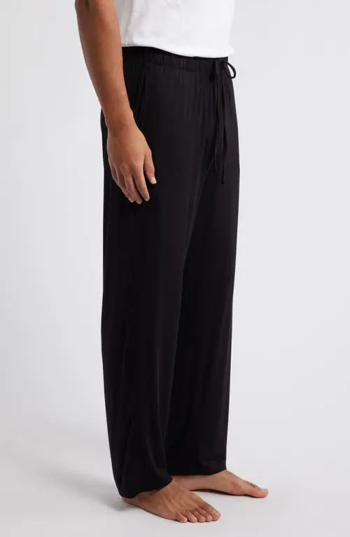 Nordstrom Moonlight Eco Stretch Modal Pajama Pants - Black
