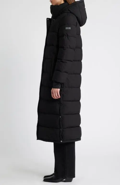 Bcbgmaxazria Long Puffer Coat - Black
