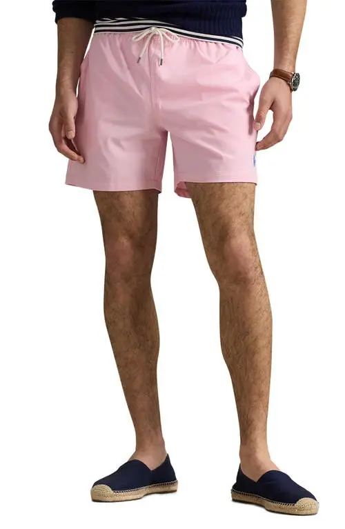 Polo Ralph Lauren Traveler Swim Trunks - Carmel Pink