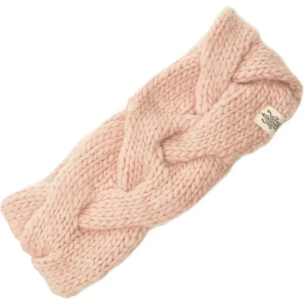 NIRVANNA DESIGNS Braided Headband - Pink Quartz