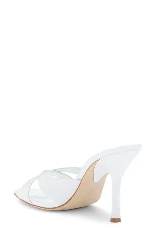 Jeffrey Campbell Symone Pointed Toe Sandals - White Patent