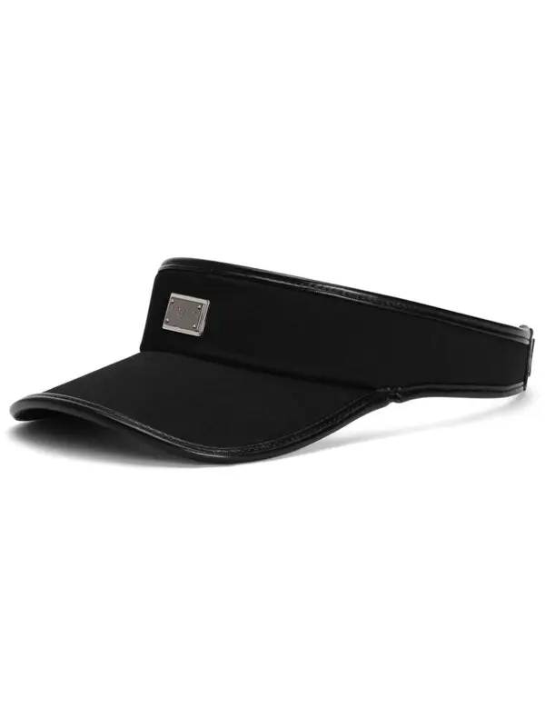 Dolce & Gabbana Logo Visor - Black