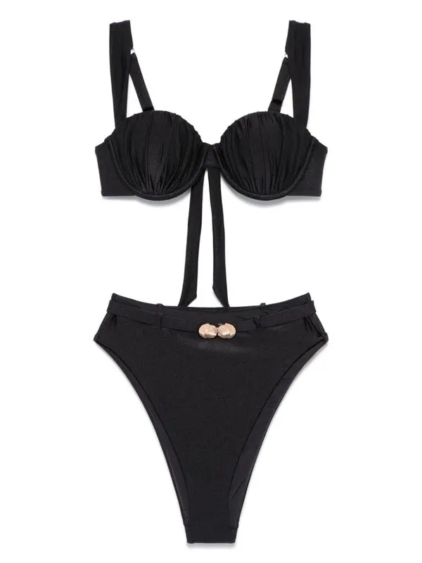 NOIRE SWIMWEAR Onyx Bikini Set - Black