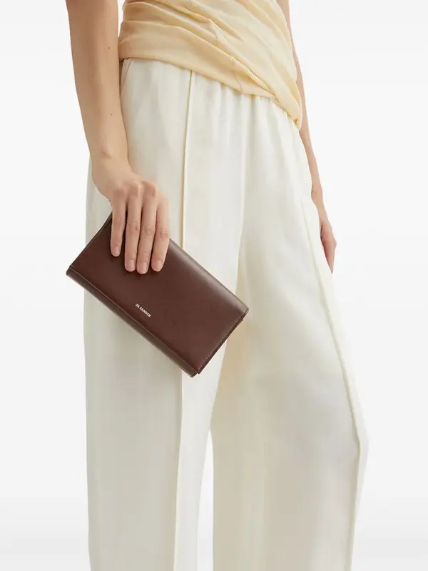 Jil Sander All-Day Crossbody Bag - Brown | Editorialist