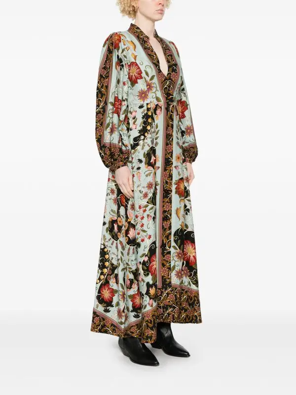Farm Rio Flowing Beauty Maxi Dress