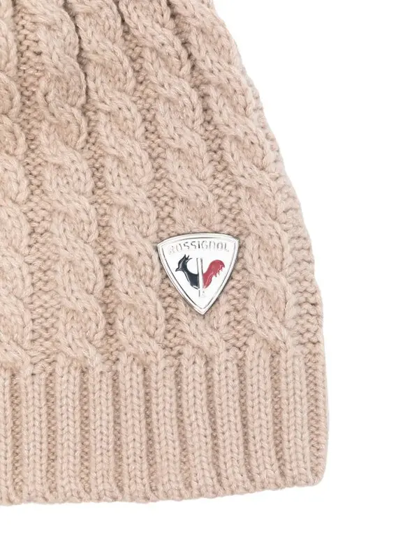Rossignol Cable-knit Beanie - Neutrals