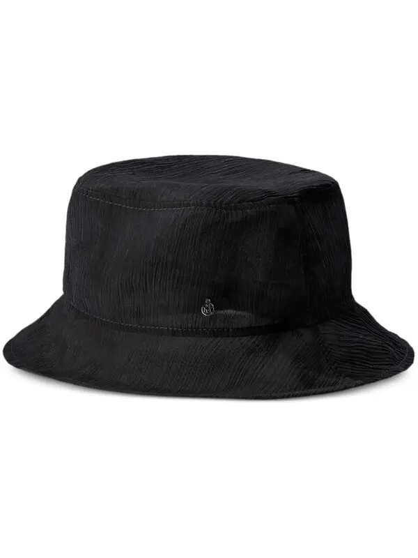 MAISON MICHEL Jason Bucket Hat - Black