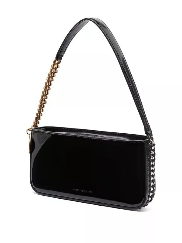 Stella McCartney Frayme Shoulder Bag - Black