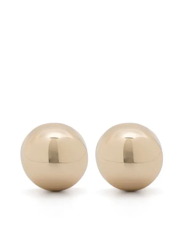Eddie Borgo Dome Earrings - Gold
