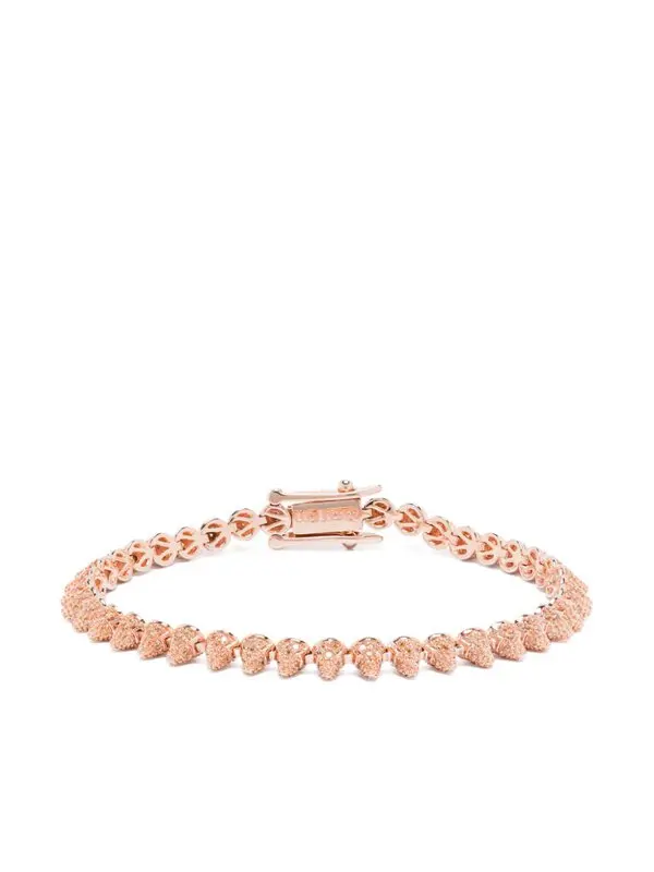 Eddie Borgo Pavé Cone Tennis Bracelet - Pink