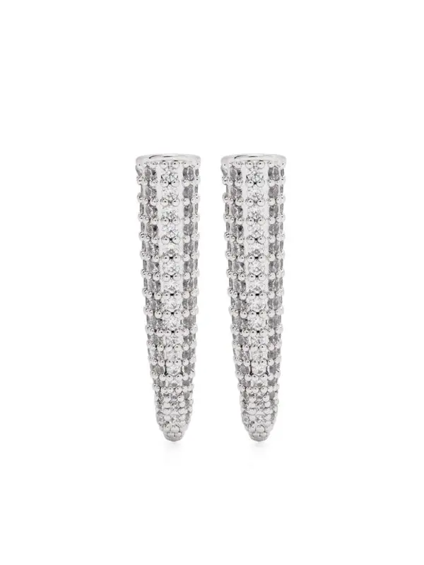 Eddie Borgo Spike Stud Earrings - Silver