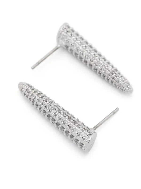 Eddie Borgo Spike Stud Earrings - Silver