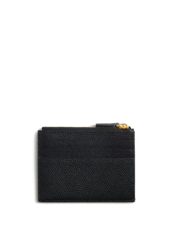 Valentino Garavani Vlogo Signature Card Holder - Black