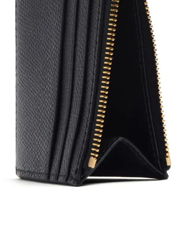 Valentino Garavani Vlogo Signature Card Holder - Black