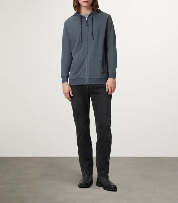 ALLSAINTS Brace Zip-up Hoodie In Organic Cotton