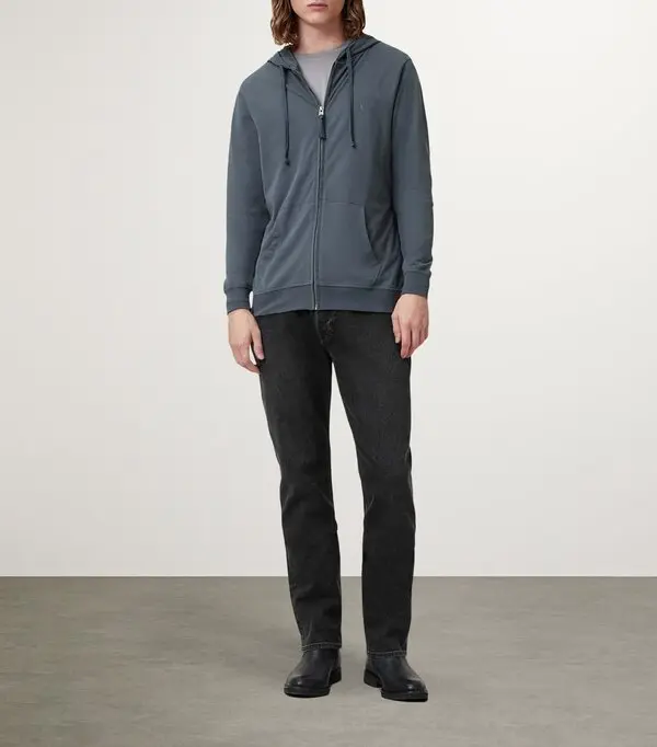 ALLSAINTS Brace Zip-up Hoodie In Organic Cotton