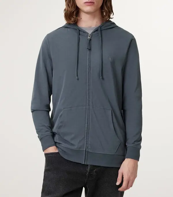ALLSAINTS Brace Zip-up Hoodie In Organic Cotton