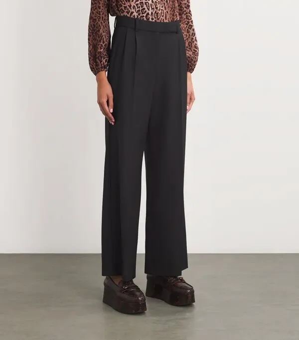 Maje Tailored High-rise Trousers
