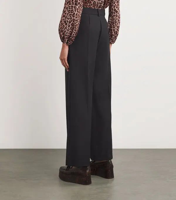 Maje Tailored High-rise Trousers
