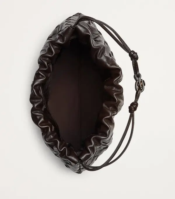 Bottega Veneta Woven Leather Shoulder Bag - Brown