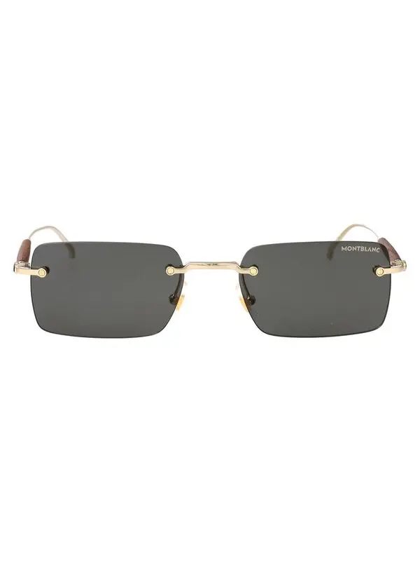 Montblanc Sunglasses - Gold-gold-grey