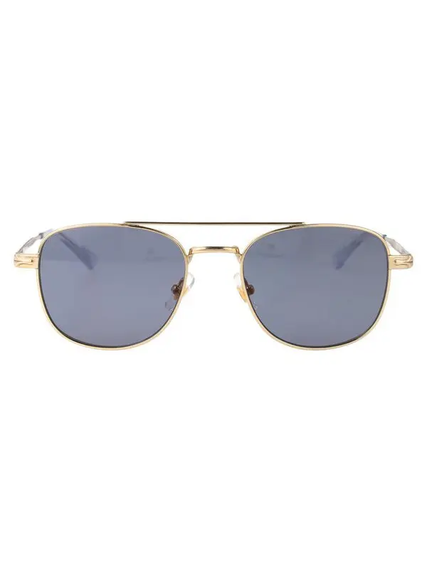 Montblanc Sunglasses - Gold-gold-light Blue