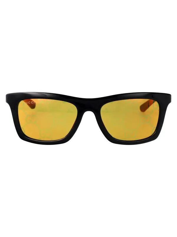 Gucci Sunglasses - Black-green-yellow