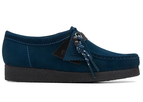 Clarks Originals Wallabee - Deep Blue/black