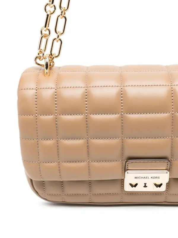 Michael Kors Large Tribeca Shoulder Bag - Neutrals