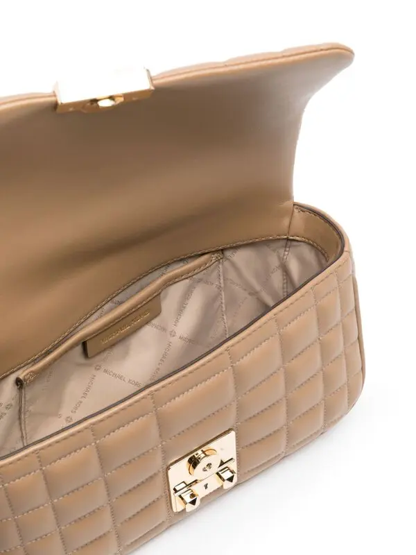 Michael Kors Large Tribeca Shoulder Bag - Neutrals