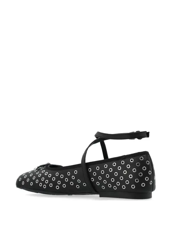 Michael Kors Collette Ballet Flats - Black