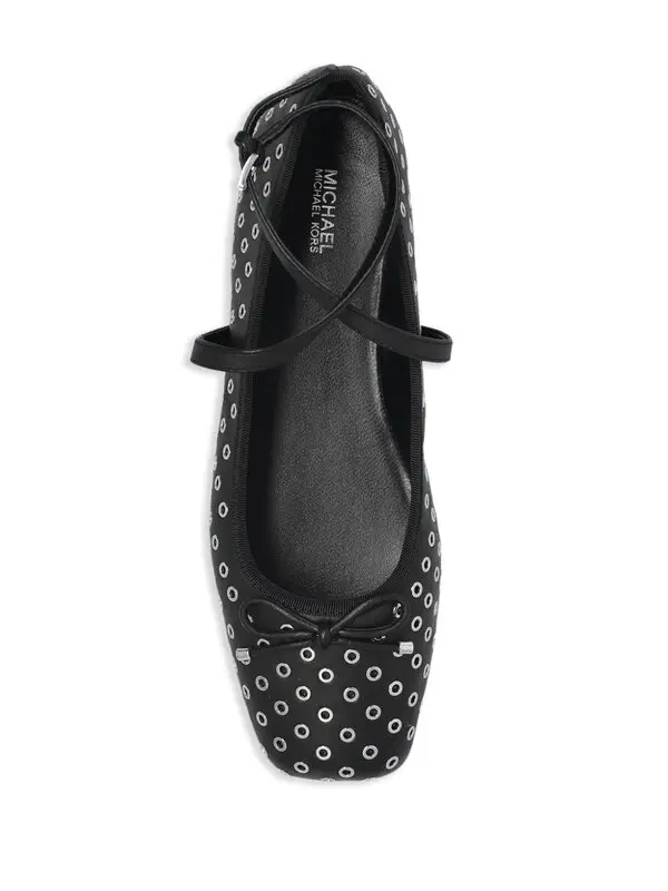 Michael Kors Collette Ballet Flats - Black