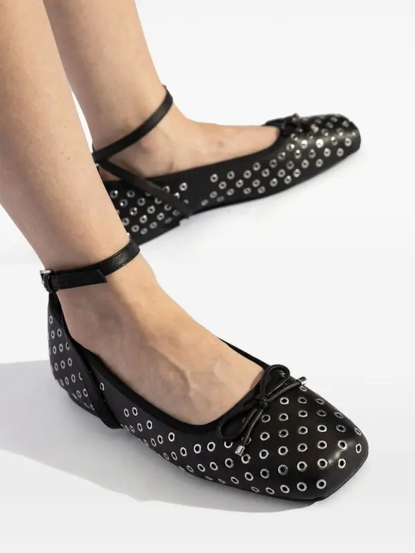 Michael Kors Collette Ballet Flats - Black