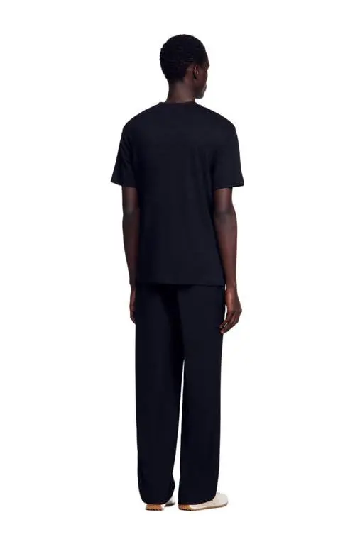 Sandro Certified Linen T-shirt - Black