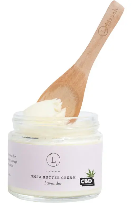 LIZUSH Cbd Lavender Shea Butter Body Cream