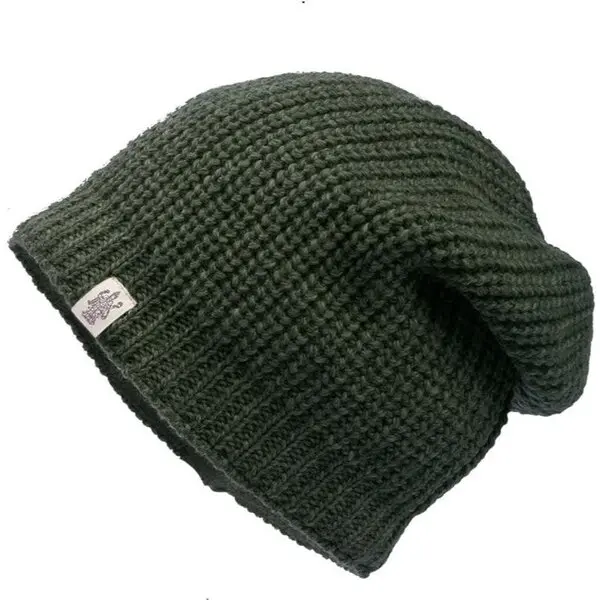 NIRVANNA DESIGNS Cardigan Knit Slouch - Olive