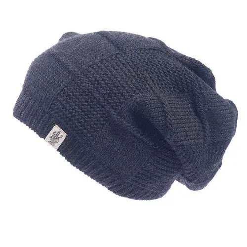 NIRVANNA DESIGNS Checkered Slouch - Charcoal