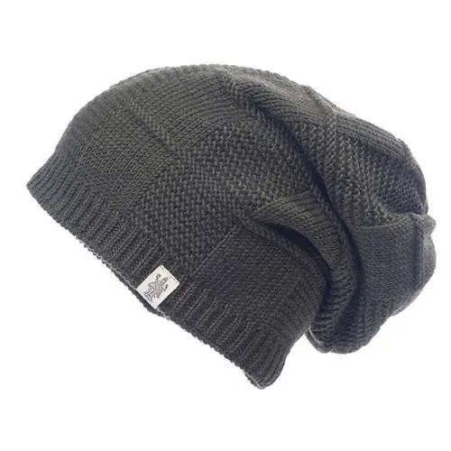 NIRVANNA DESIGNS Checkered Slouch - Olive