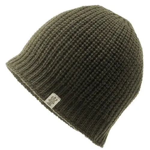 NIRVANNA DESIGNS Cardigan Knit Beanie - Olive