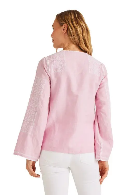 Calypso St. Barth Cassandra Top - Pink
