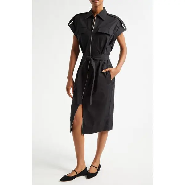 alc alexandria cotton midi dress A.L.C. Alexandria Dress
