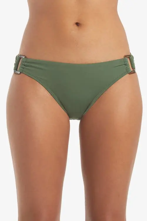Helen Jon Tortoise Hipster Bikini Bottom - Textured Fatigue