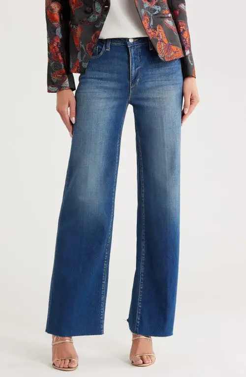 L'AGENCE Scottie High-waist Wide Leg Jeans - Hasting